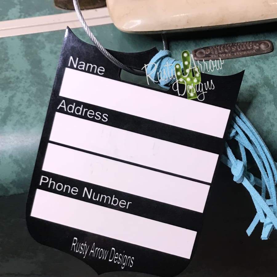 Rusty Arrow Designs - Rodeo Vegas NFR Luggage Tags